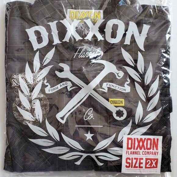 DIXXON | Tops | Dixxon Flannel The Raven Womens Flannel Shirt 2xl ...